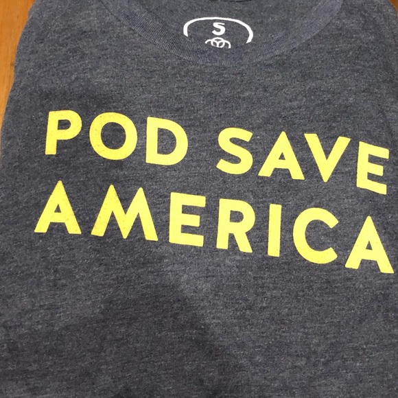 Crooked Media | Shirts | Crooked Media Friend Of The Pod Crew Neck Tee ...
